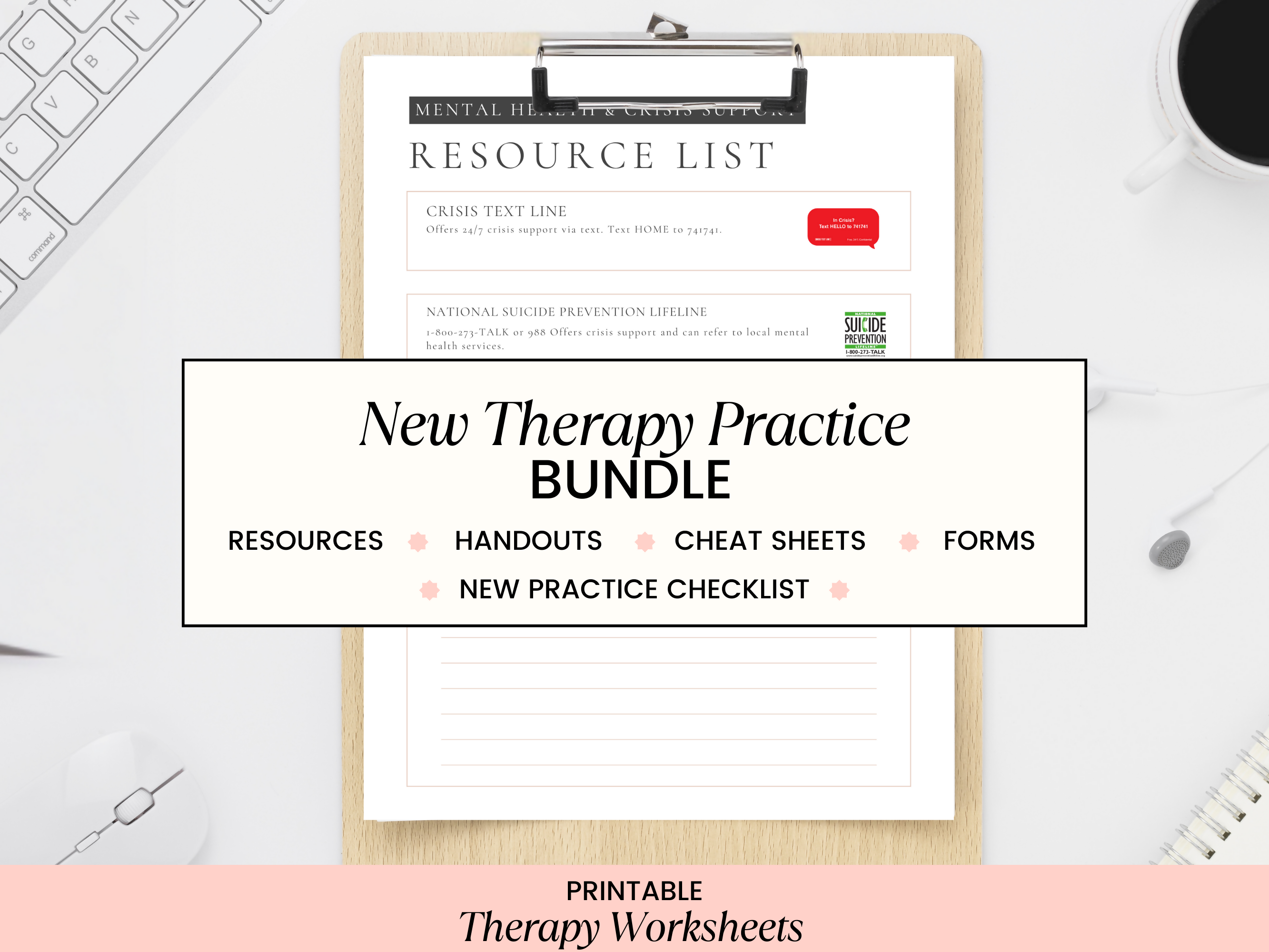 Therapy Practice Toolkit | New Therapist Resource Bundle