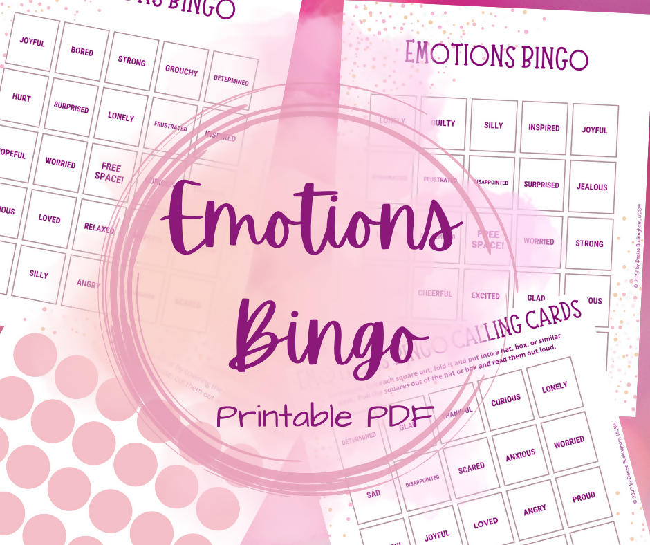Emotions Bingo