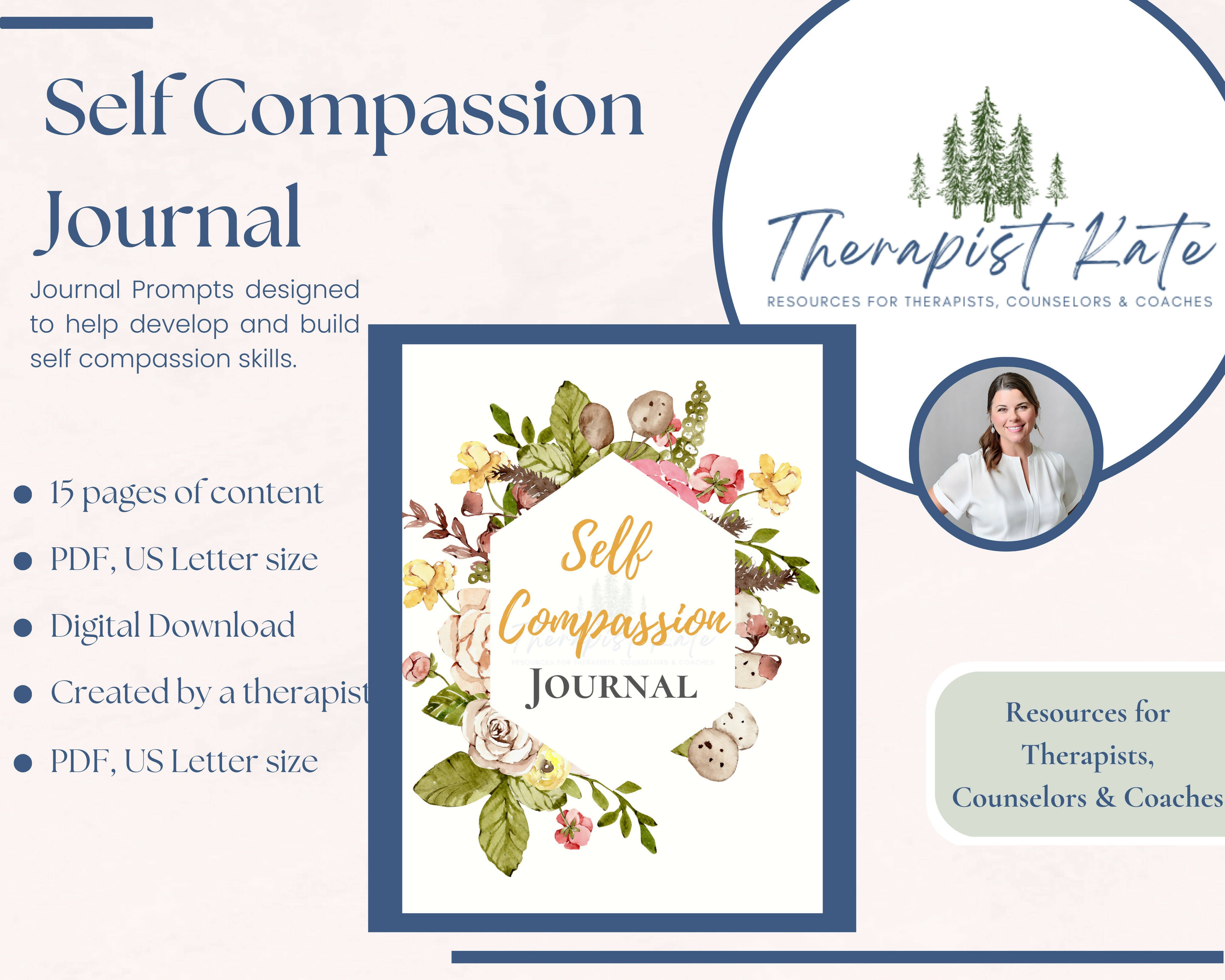 Self Compassion Journal | Boost Personal Growth