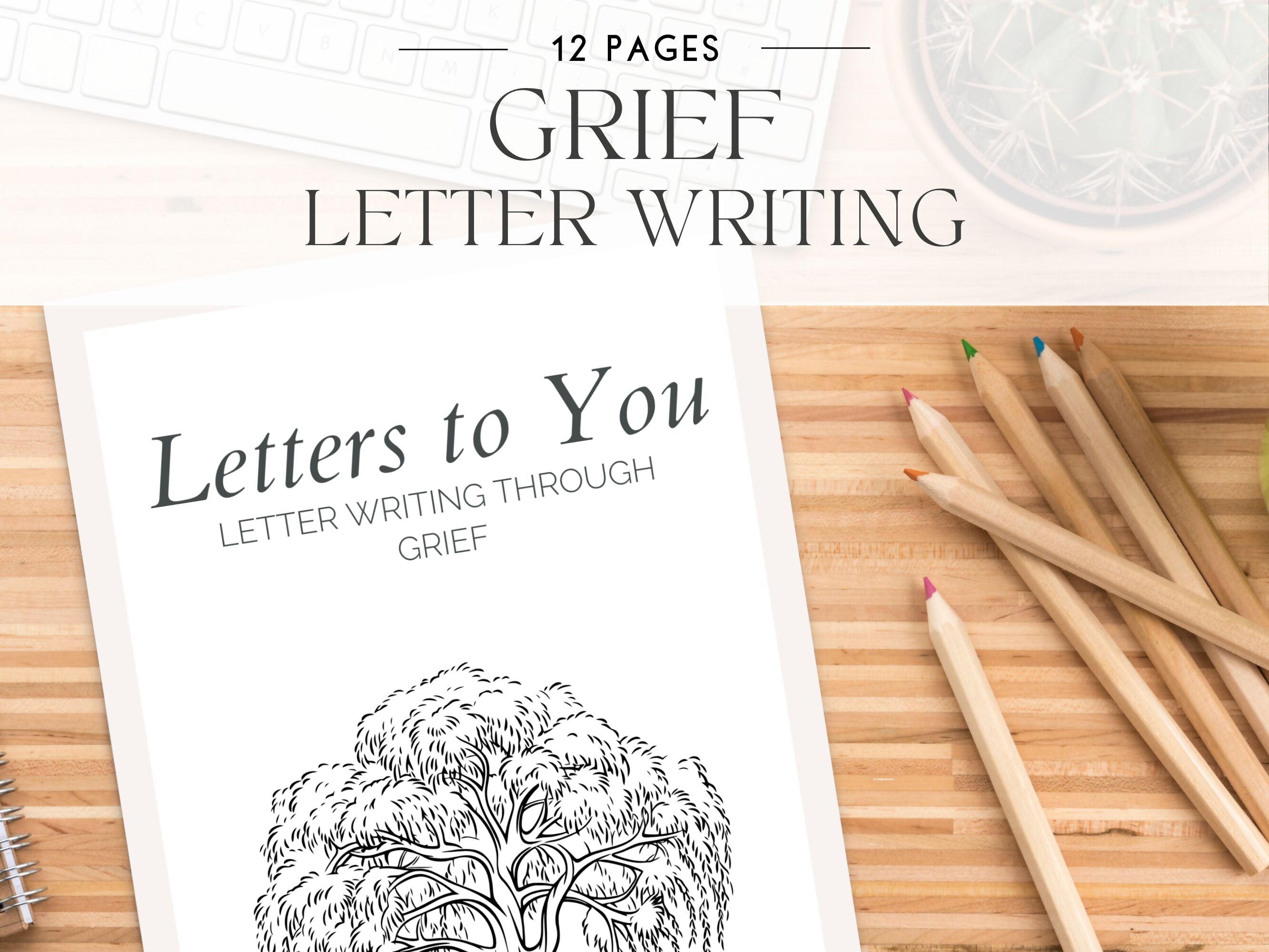 Grief Letter Writing Worksheets