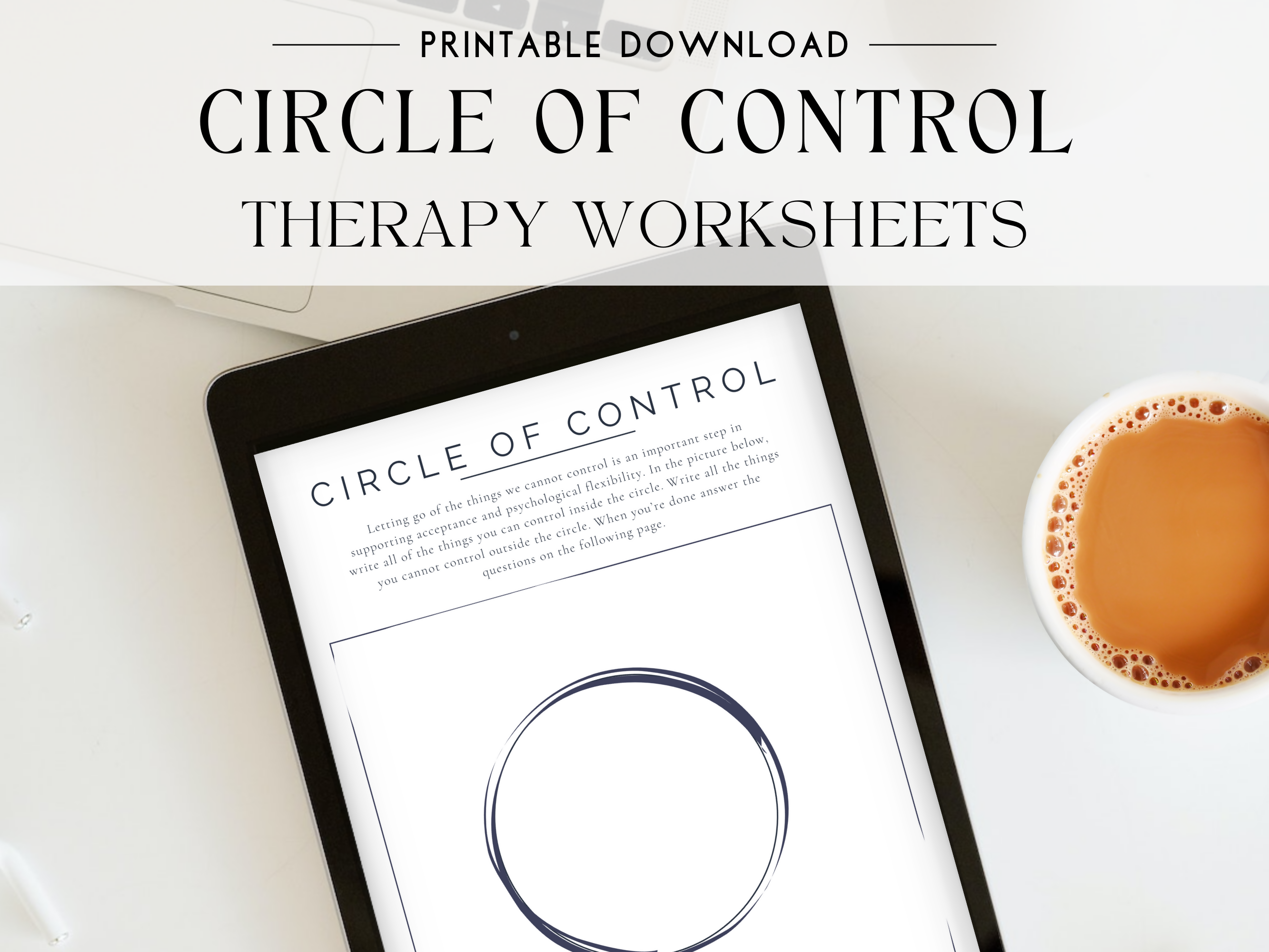 Circle of Control Worksheets
