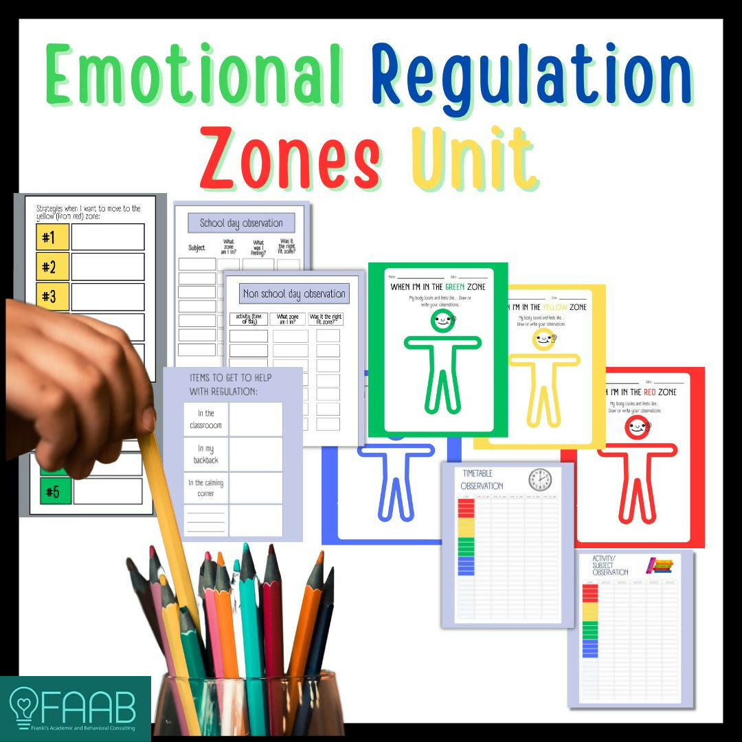 Emotional Regulation Zone and Self Monitoring Unit