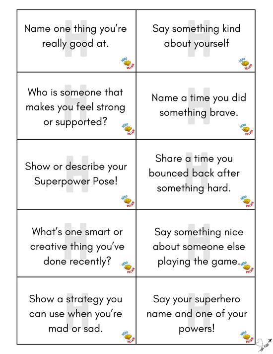 Superhero Therapy Activity Bundle for Kids | Emotional Regulation, Sel