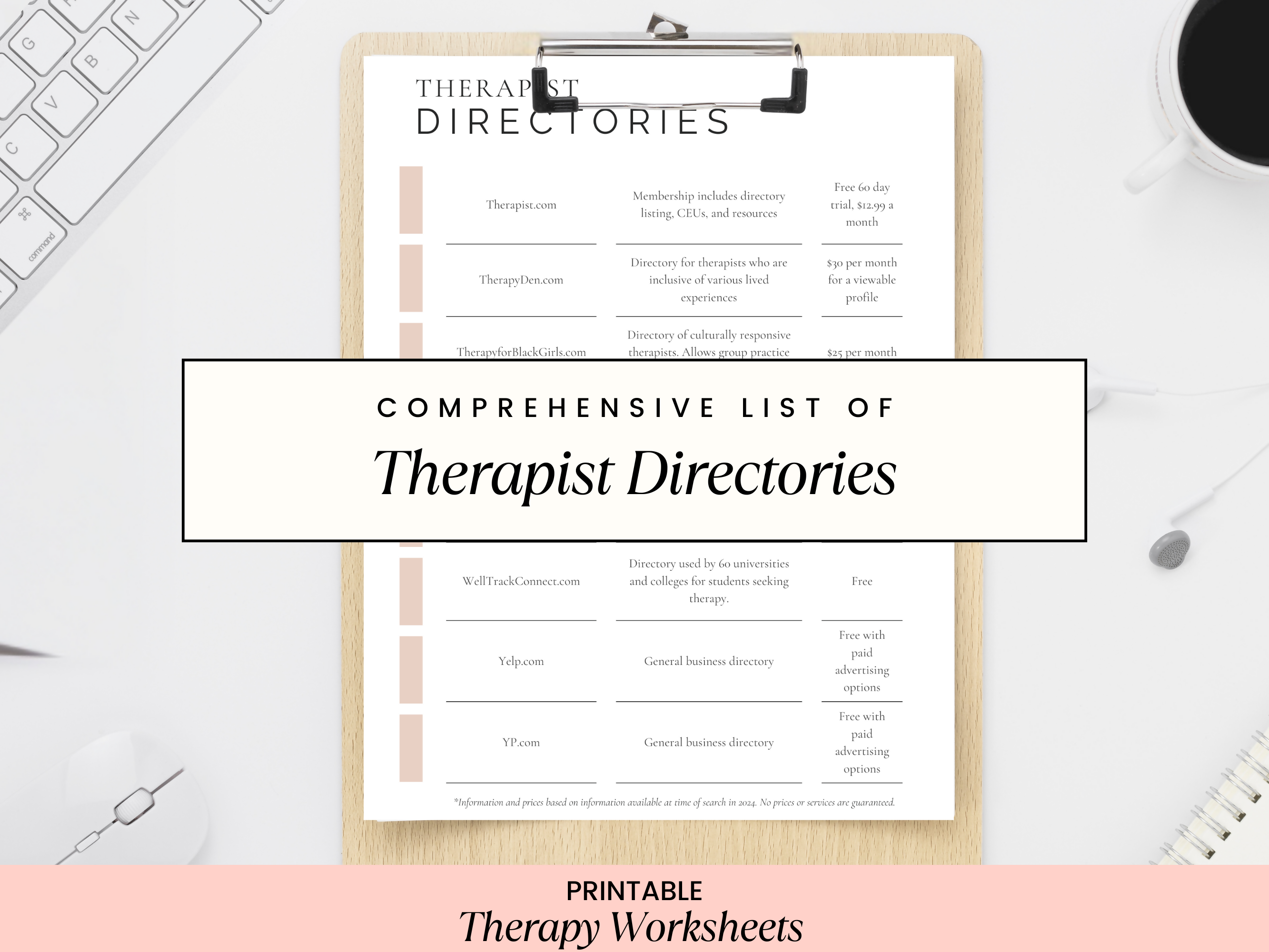 Therapist Directory Guide