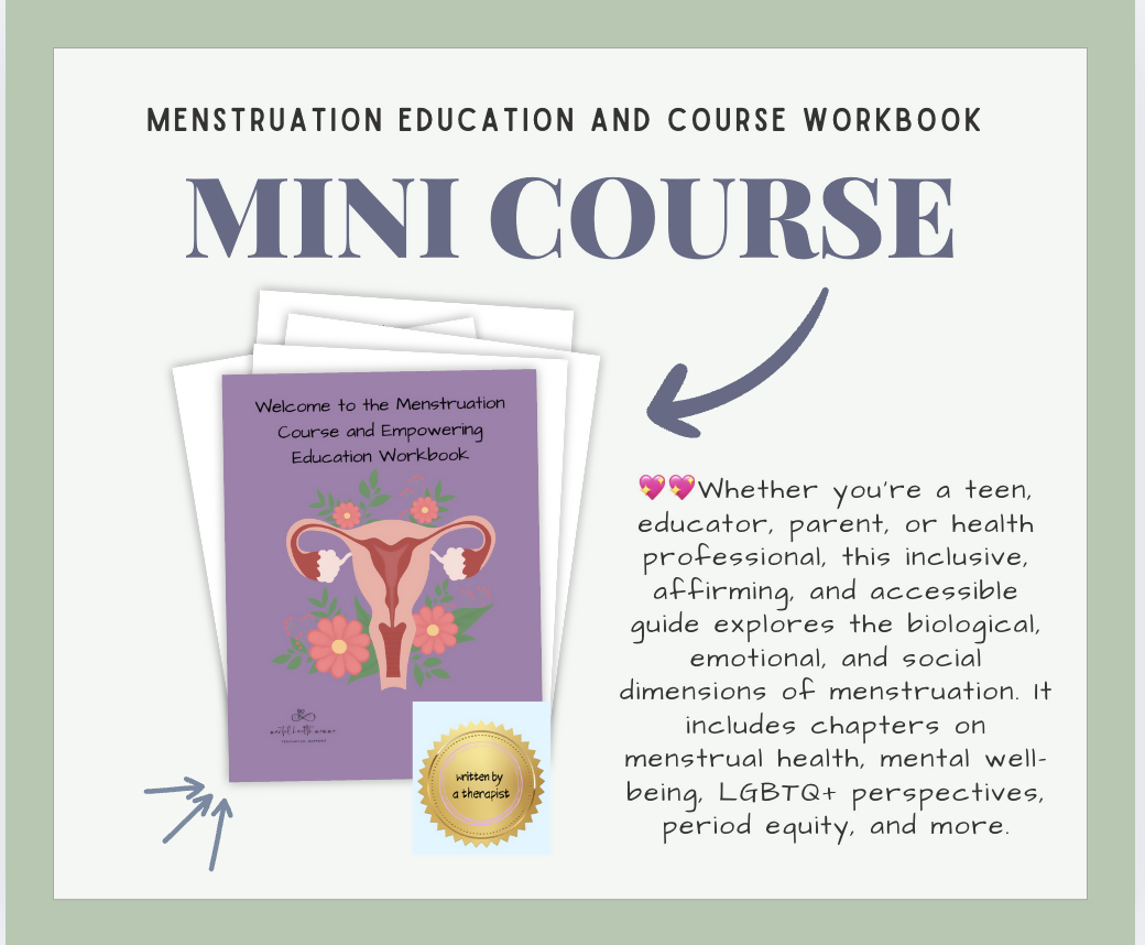 Menstruation Education Workbook | Inclusive Period Guide | Digital PDF