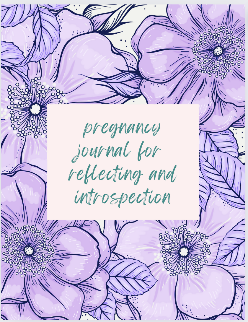Reflective Pregnancy Journal Prompts - Instant PDF Download for Intros