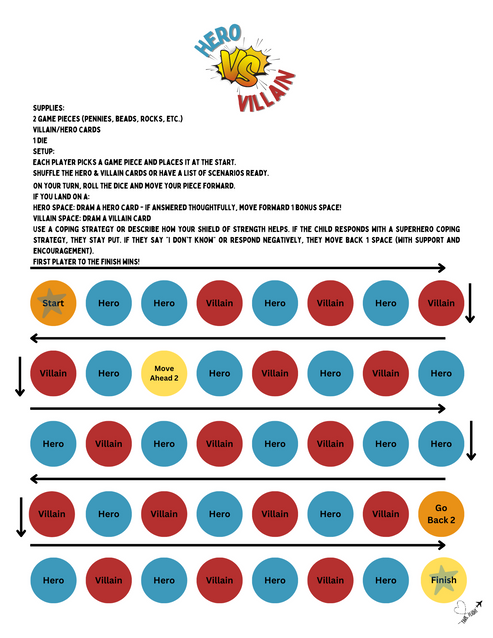 Superhero Therapy Activity Bundle for Kids | Emotional Regulation, Sel