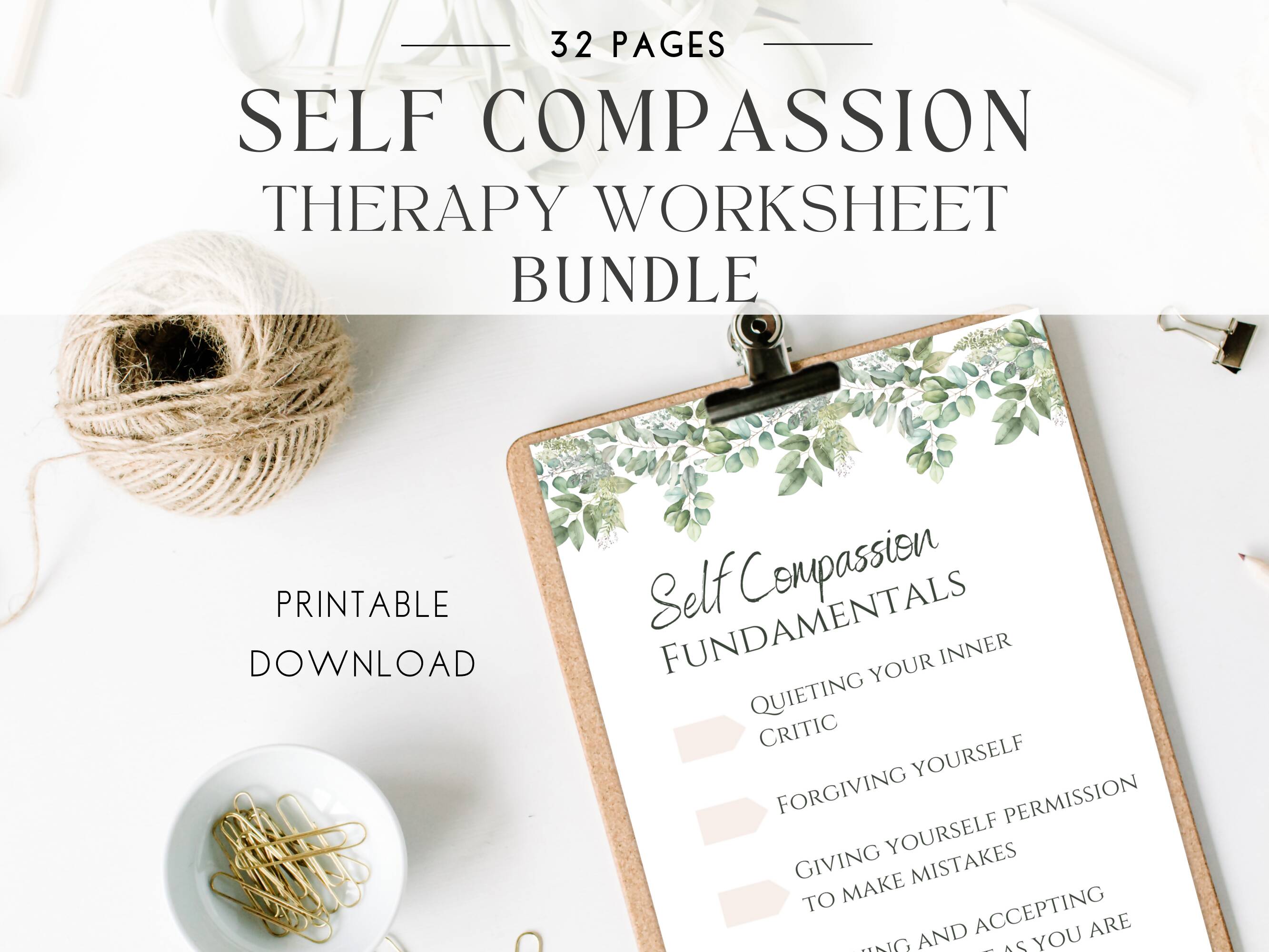 Self Compassion Workbook