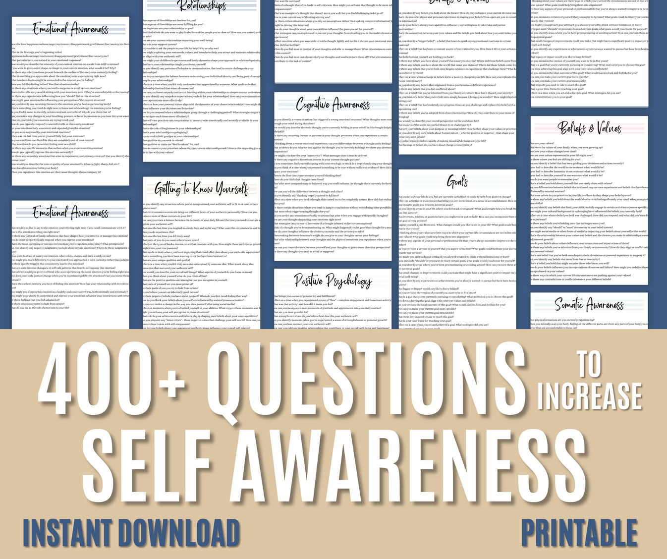 400+ Questions for Reflection & Self Awareness