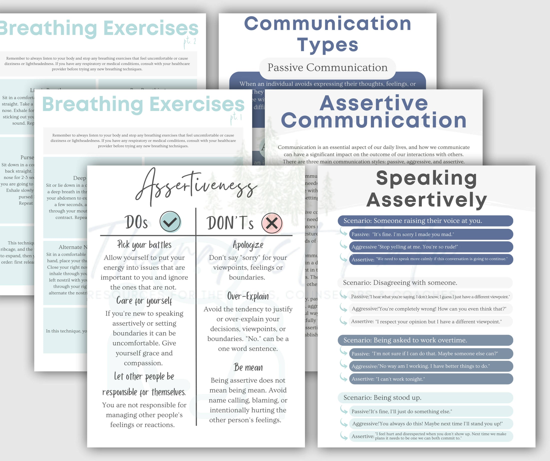 Anger Management Bundle - 75+ Resources for Therapy