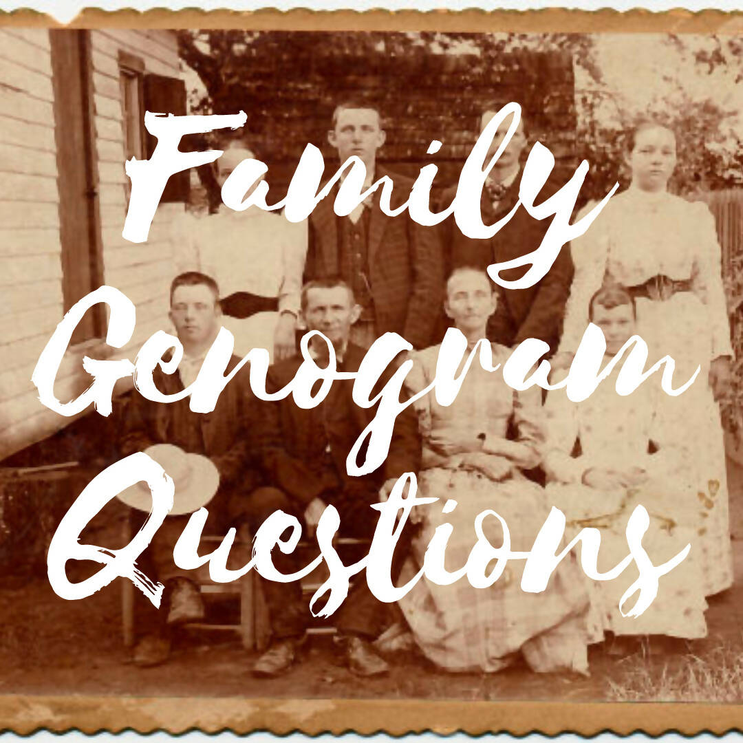 Family Genogram Questions & Trauma Awareness