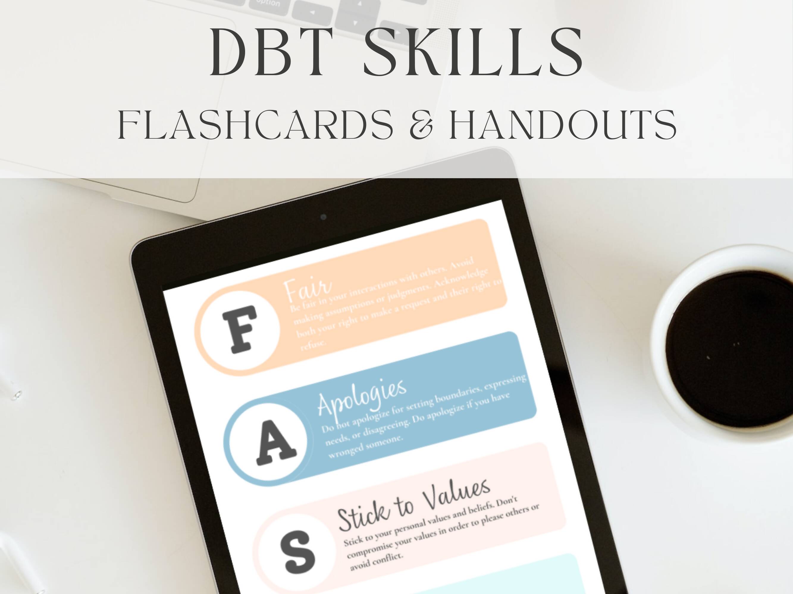 DBT Skills | Handouts for Mental Health Professionals