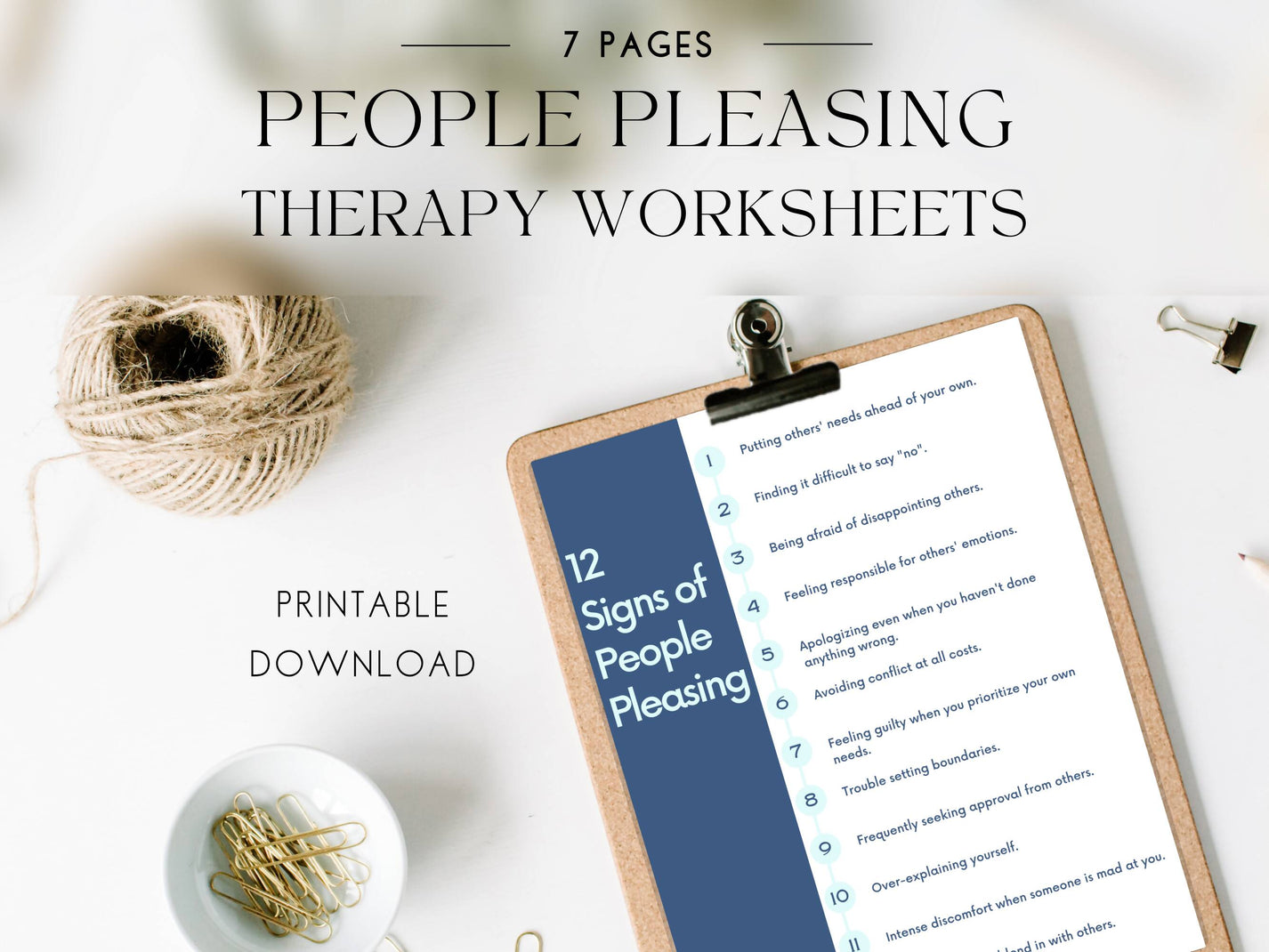 Increase Awareness of People Pleasing Traits