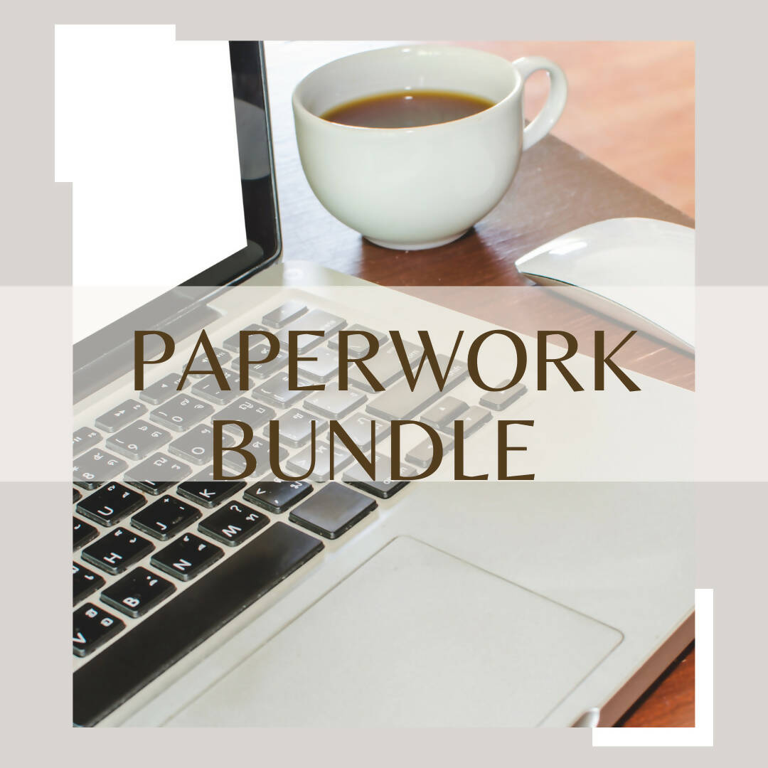 Therapy Paperwork Bundle | Professional Forms
