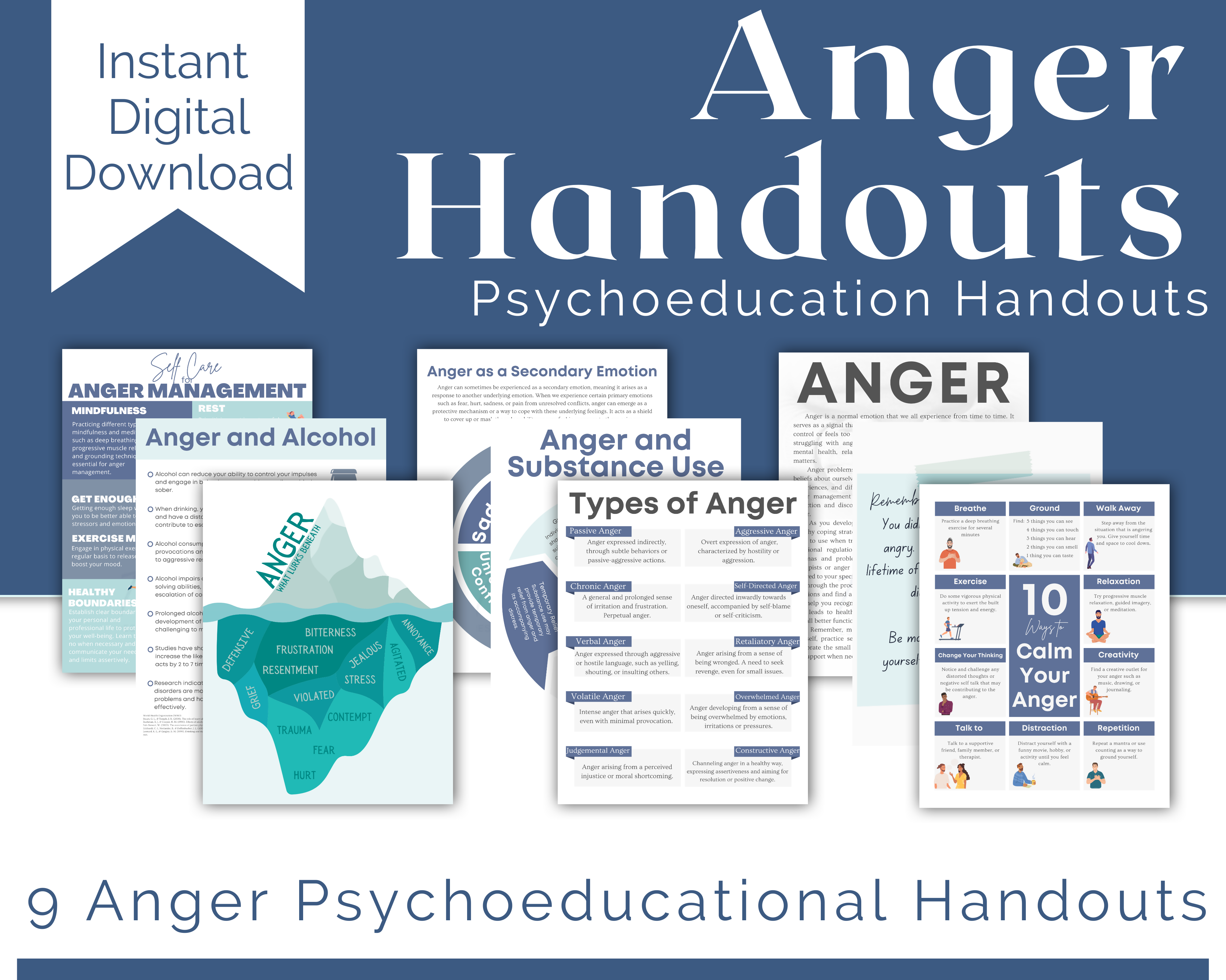 Anger Education Handouts | Empowering Resources